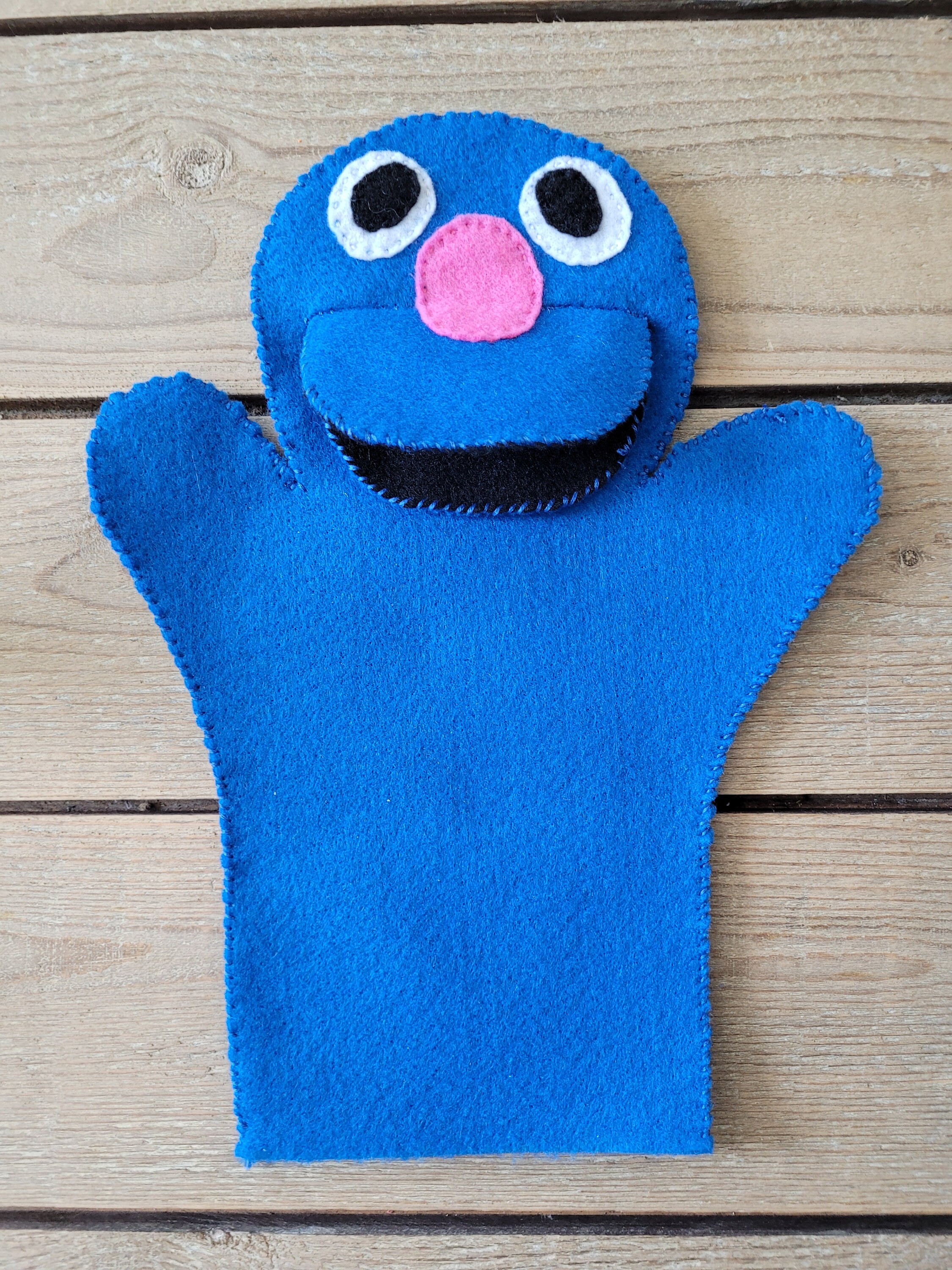 Monster Puppet and Book Set, Monster Hand Puppet, Monster Puppet ...