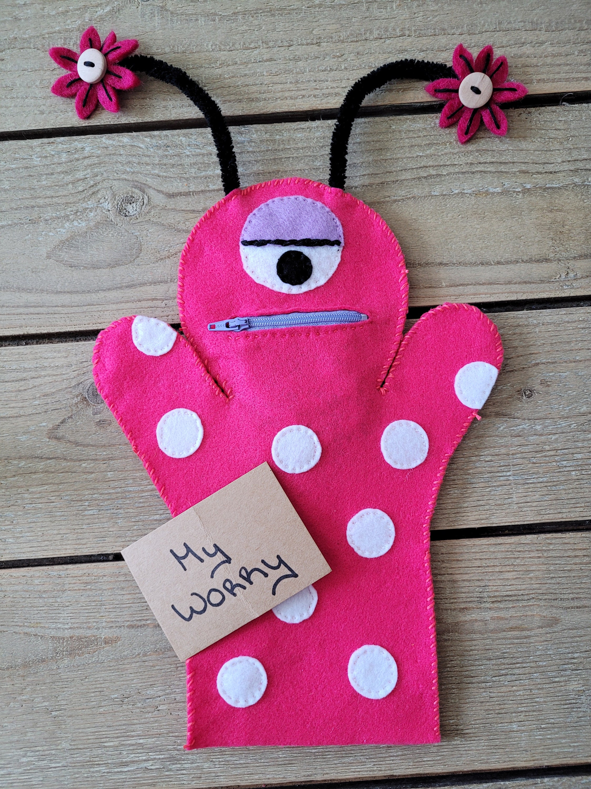 Worry Eater, Worry Monster, Anxiety Toy, Anxiety Aid, Anxiety Doll ...