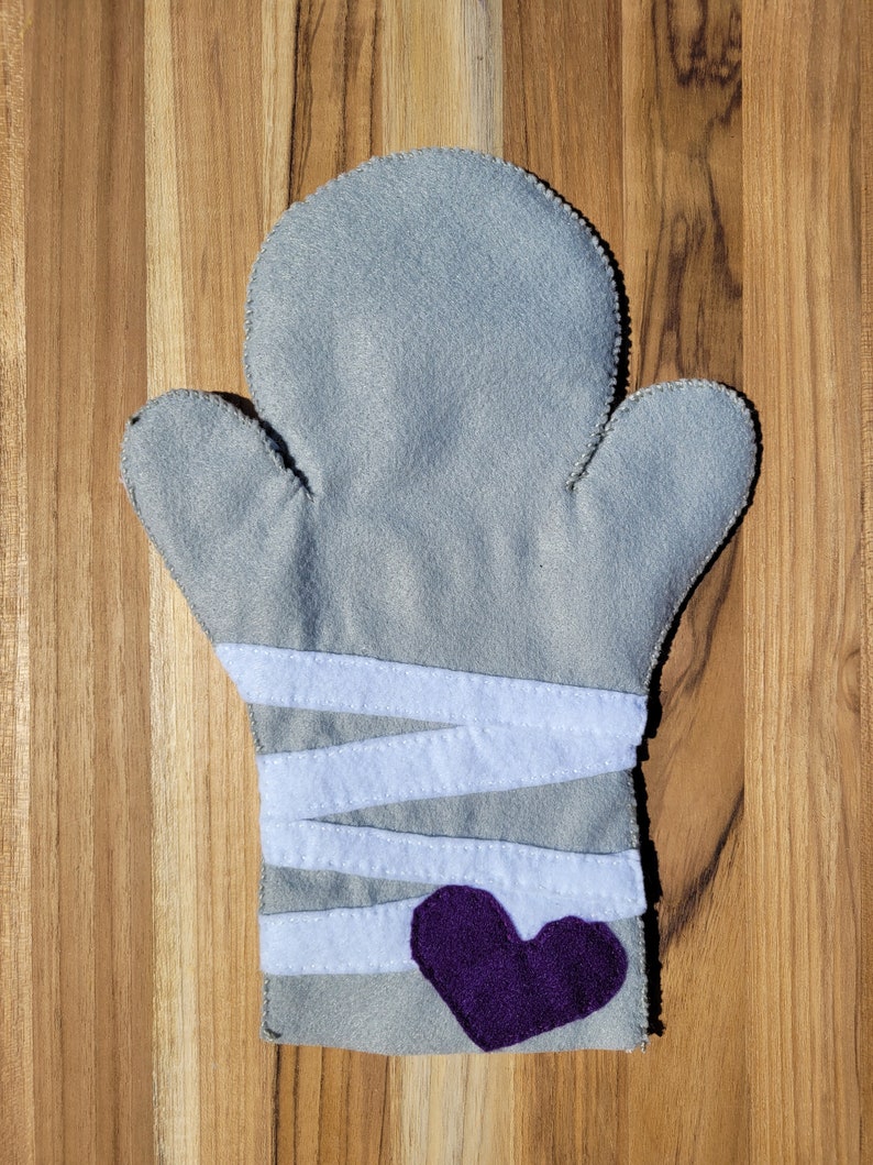 Mummy Puppet Halloween Puppet Spooky Season Boo Bag - Etsy