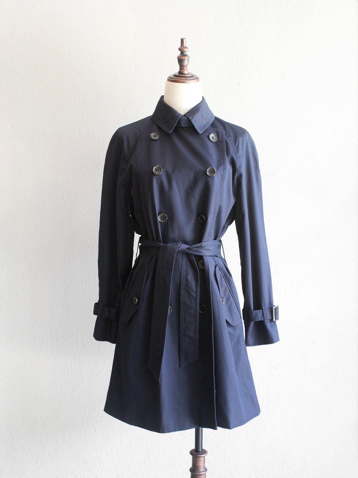 Pringle of Scotland Belted Trench Coat / S M - Etsy