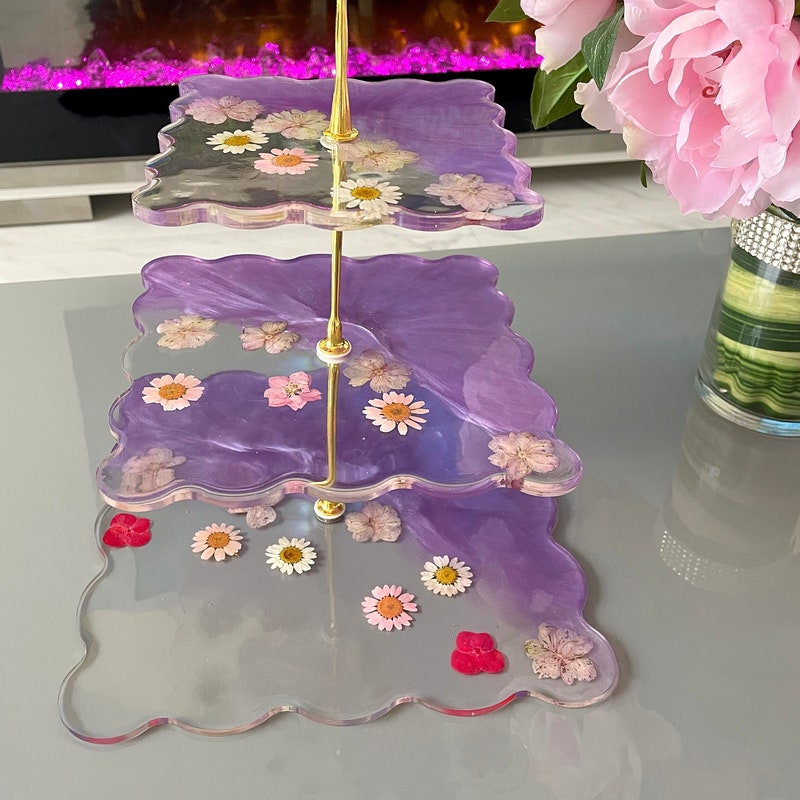 Resin Cake Stand - Etsy