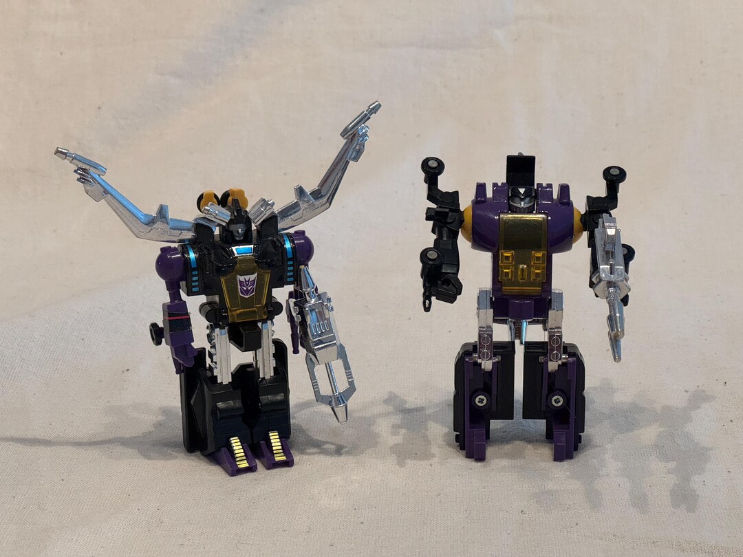 1994 Transformers Shrapnel & Bombshell Decepticon Insecticons Complete ...
