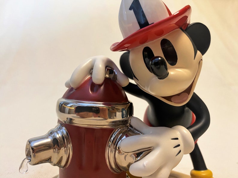 WDCC Mickey's Fire Brigade Fireman to the Rescue 1999 | Etsy