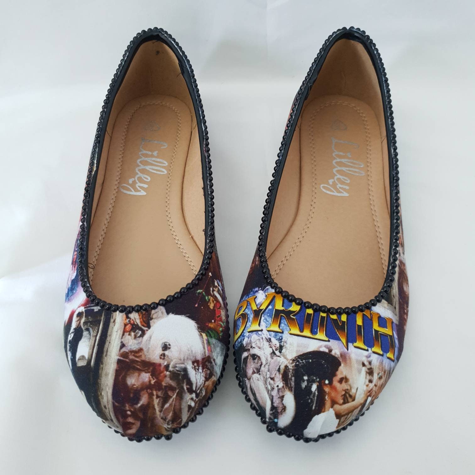 Labyrinth character film inspired dolly shoes flats ludo | Etsy