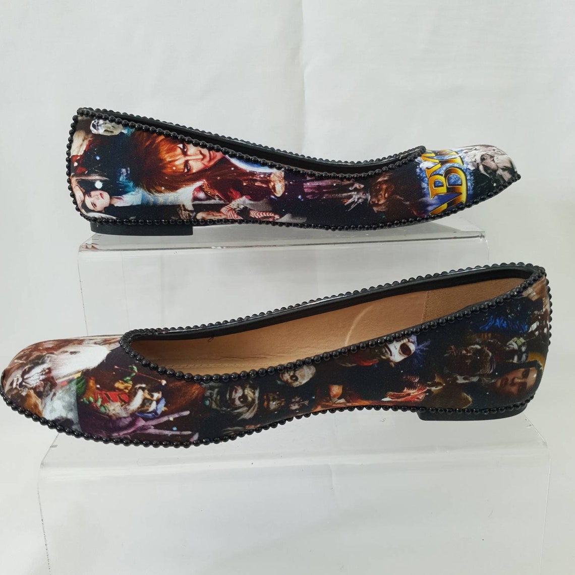 Labyrinth character film inspired dolly shoes flats ludo | Etsy