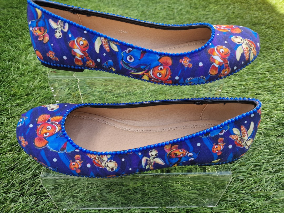 Ladies Custom Nemo Dory Dolly Shoes Flats - Etsy UK