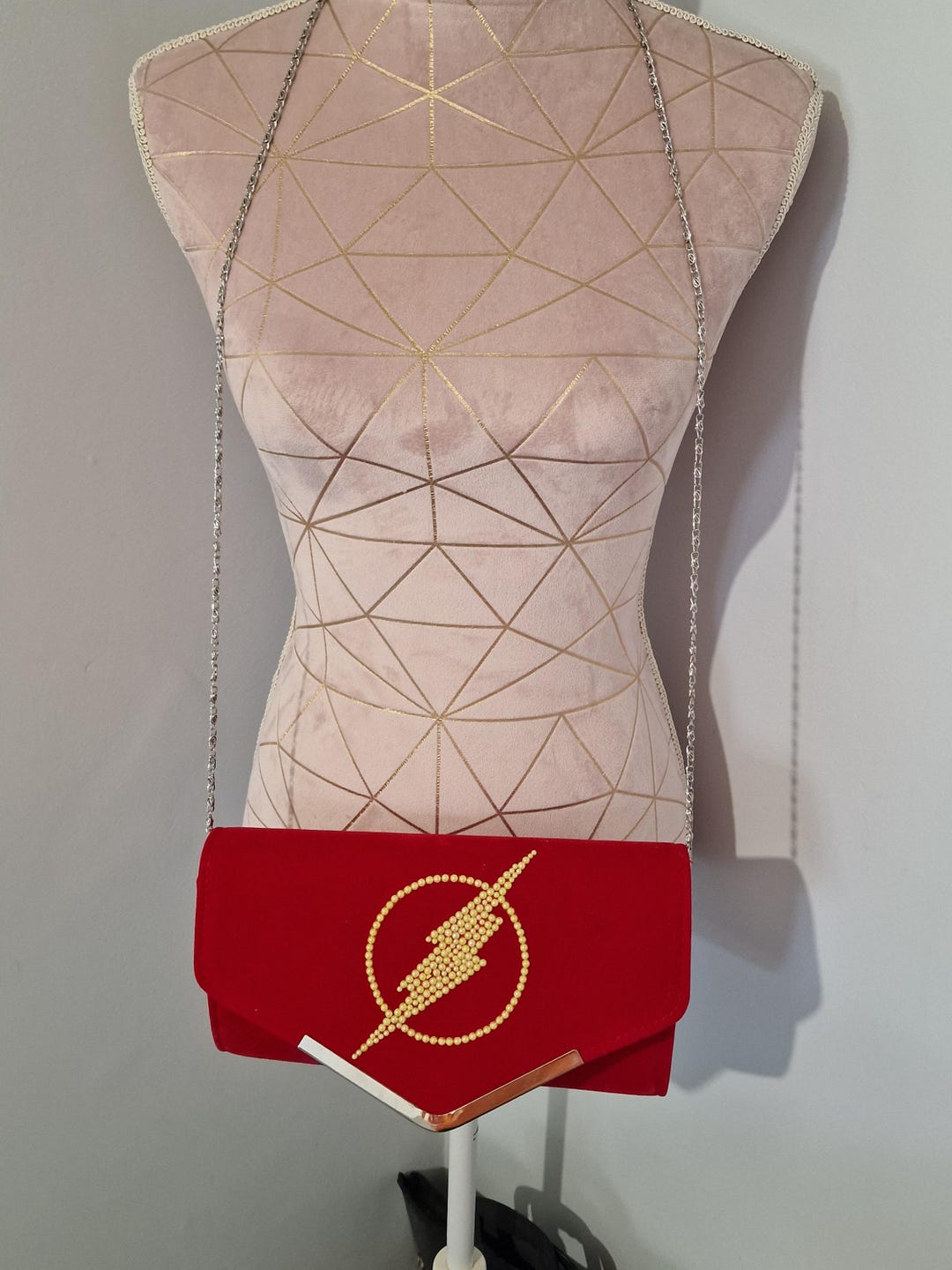 Ladies DC Flash Inspired Clutch Bag - Etsy