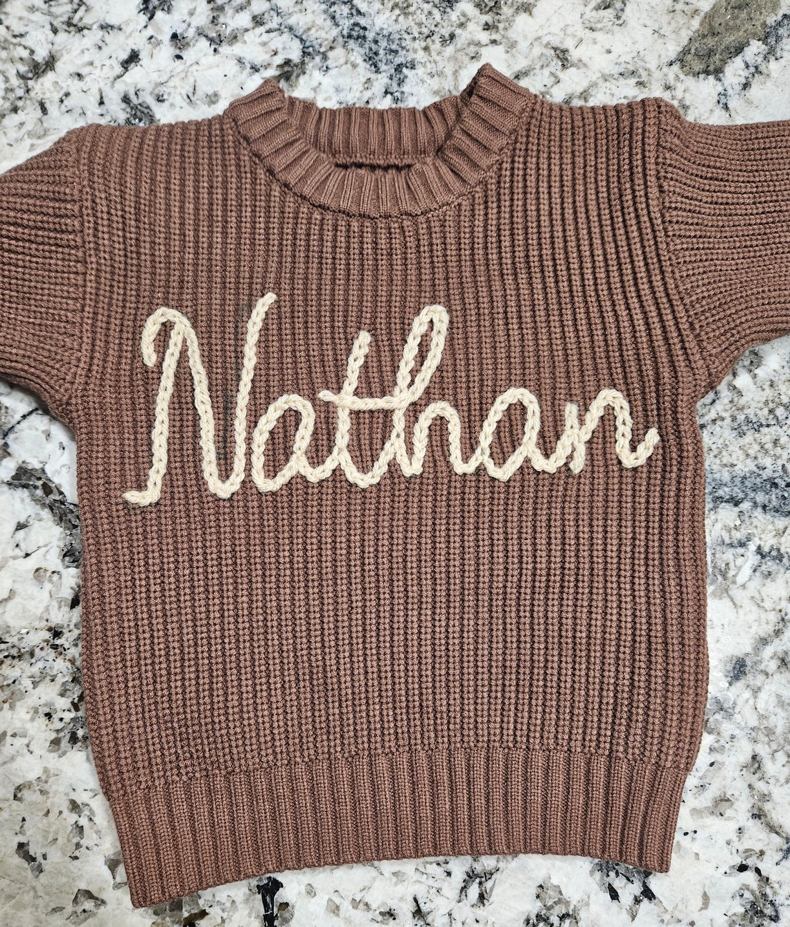 Custom Embroidered Sweaters| Baby Name Announcement| Baby & Children ...