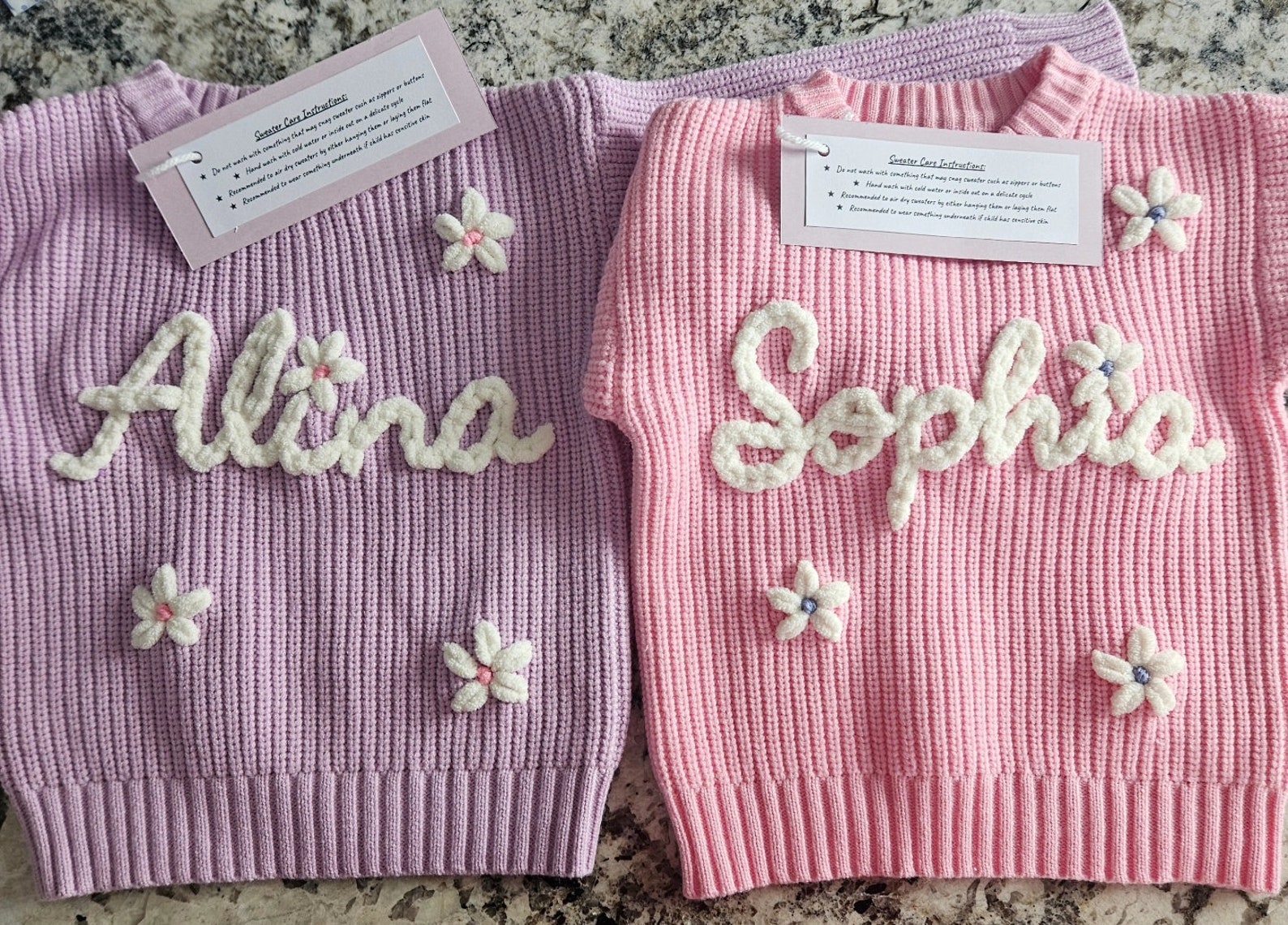 Custom Embroidered Sweaters| Baby Name Announcement| Baby & Children ...