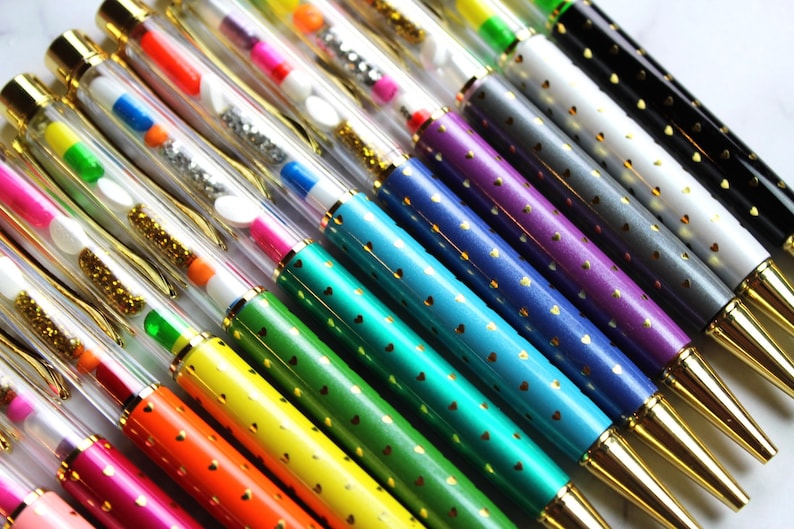 Pharmacy Pill Loaded Pens - Etsy