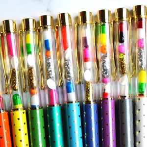 Pharmacy Pill Loaded Pens - Etsy