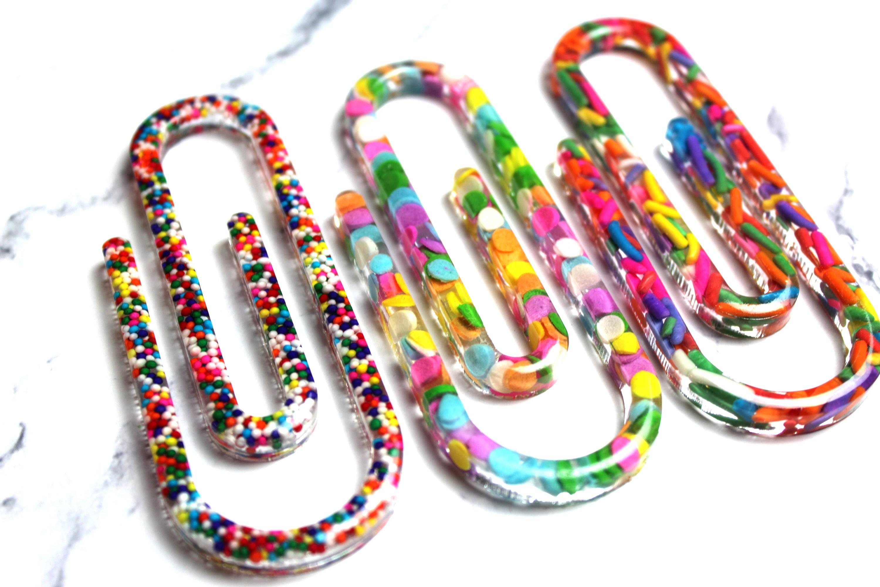 Sprinkle Jumbo Paper Clips - Etsy