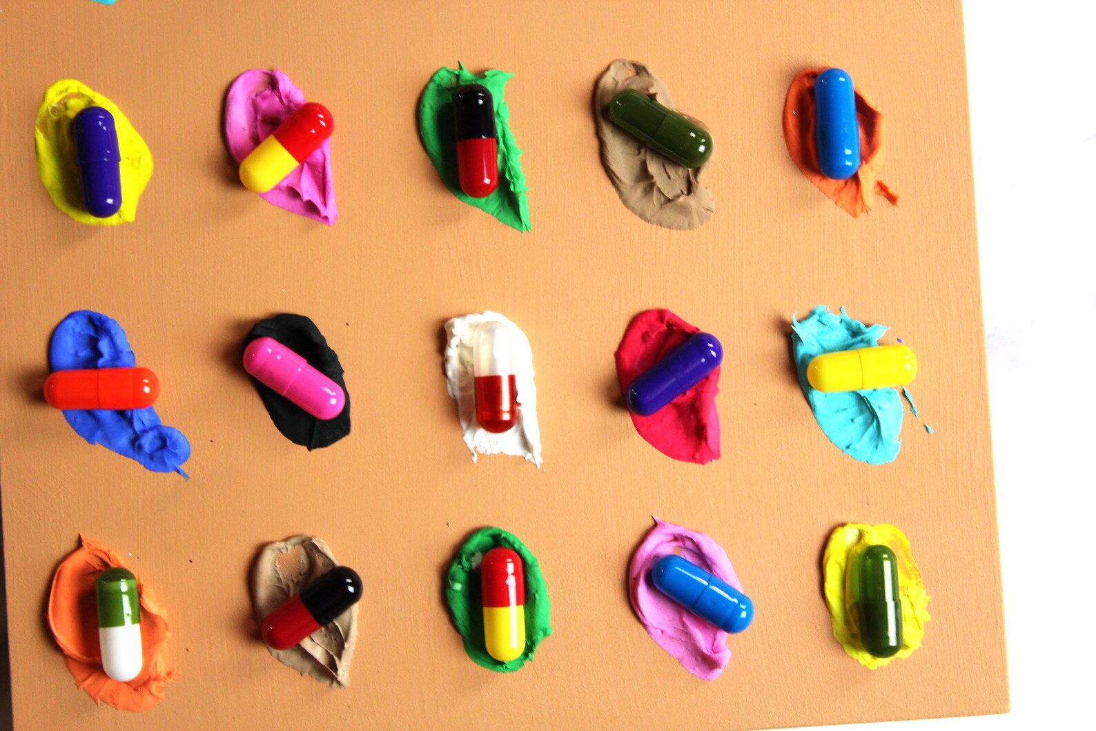 Pill Art Board - Chill Pill Resin Art Canvas - Etsy