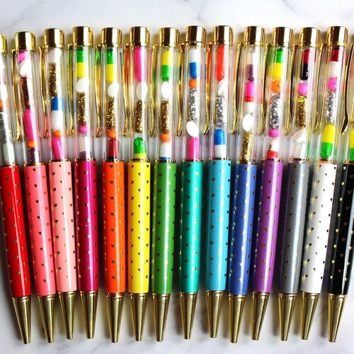 Pharmacy Pill Loaded Pens - Etsy