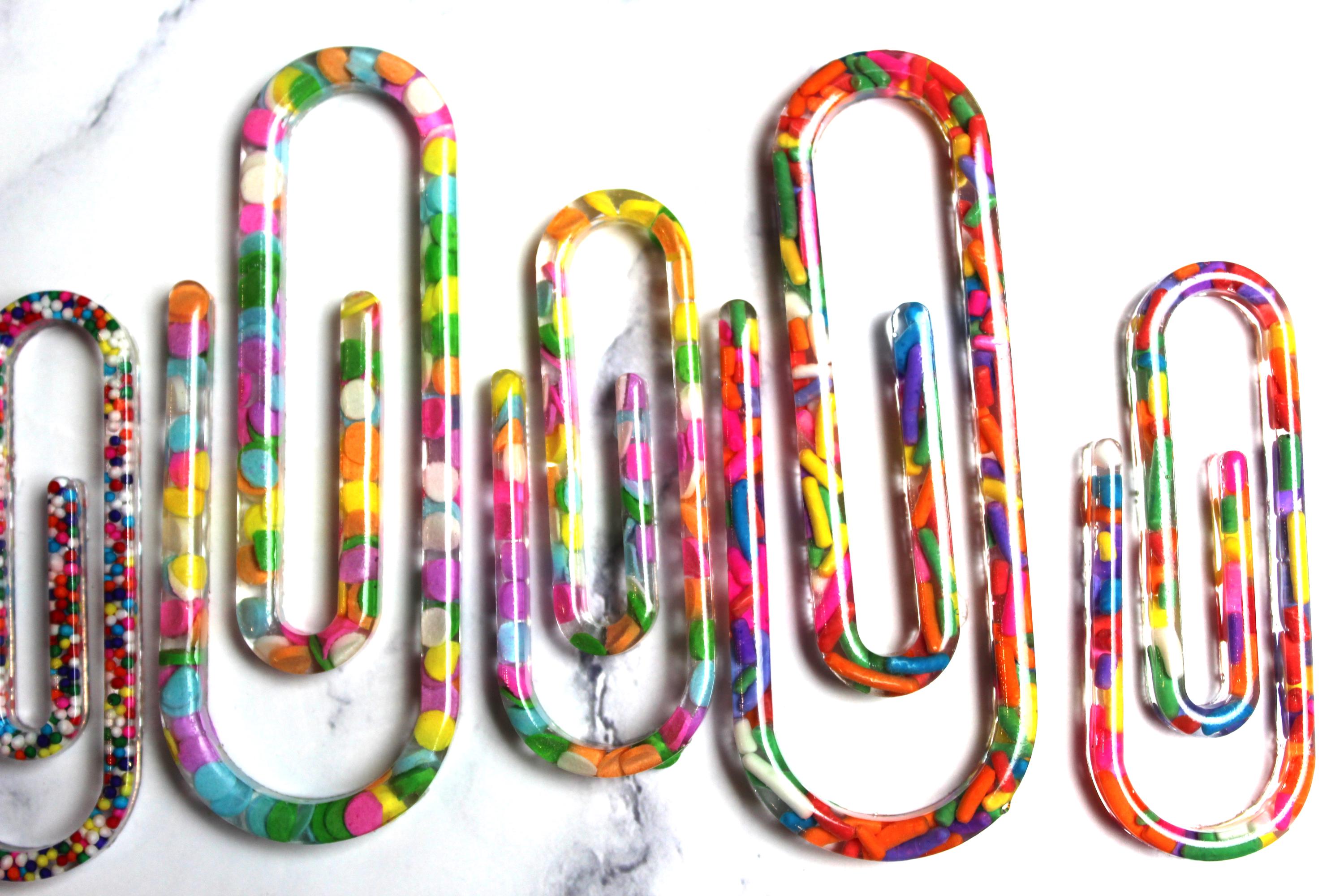 Sprinkle Jumbo Paper Clips - Etsy