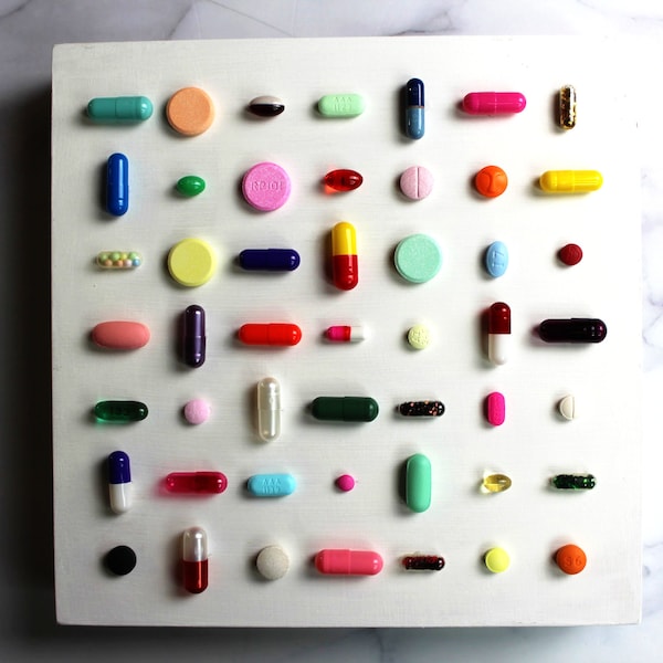 Pill Art - Etsy