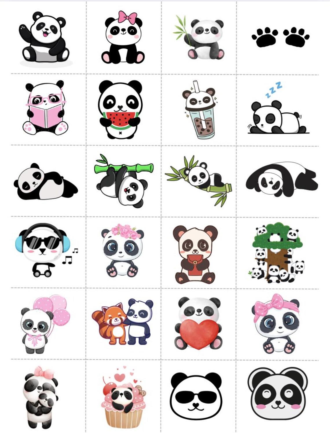Panda Bingo Printable, Instant Download, 2025 Girl Scout Mascot Theme ...