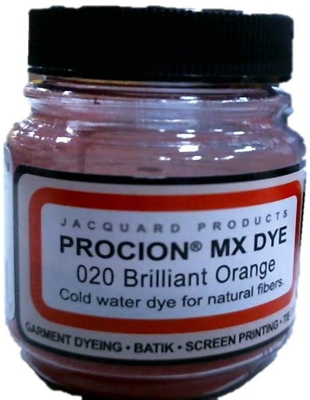 Deco Art Z701 Jacquard Procion Mx Dye, 2/3-Ounce, Bright Orange PMX ...