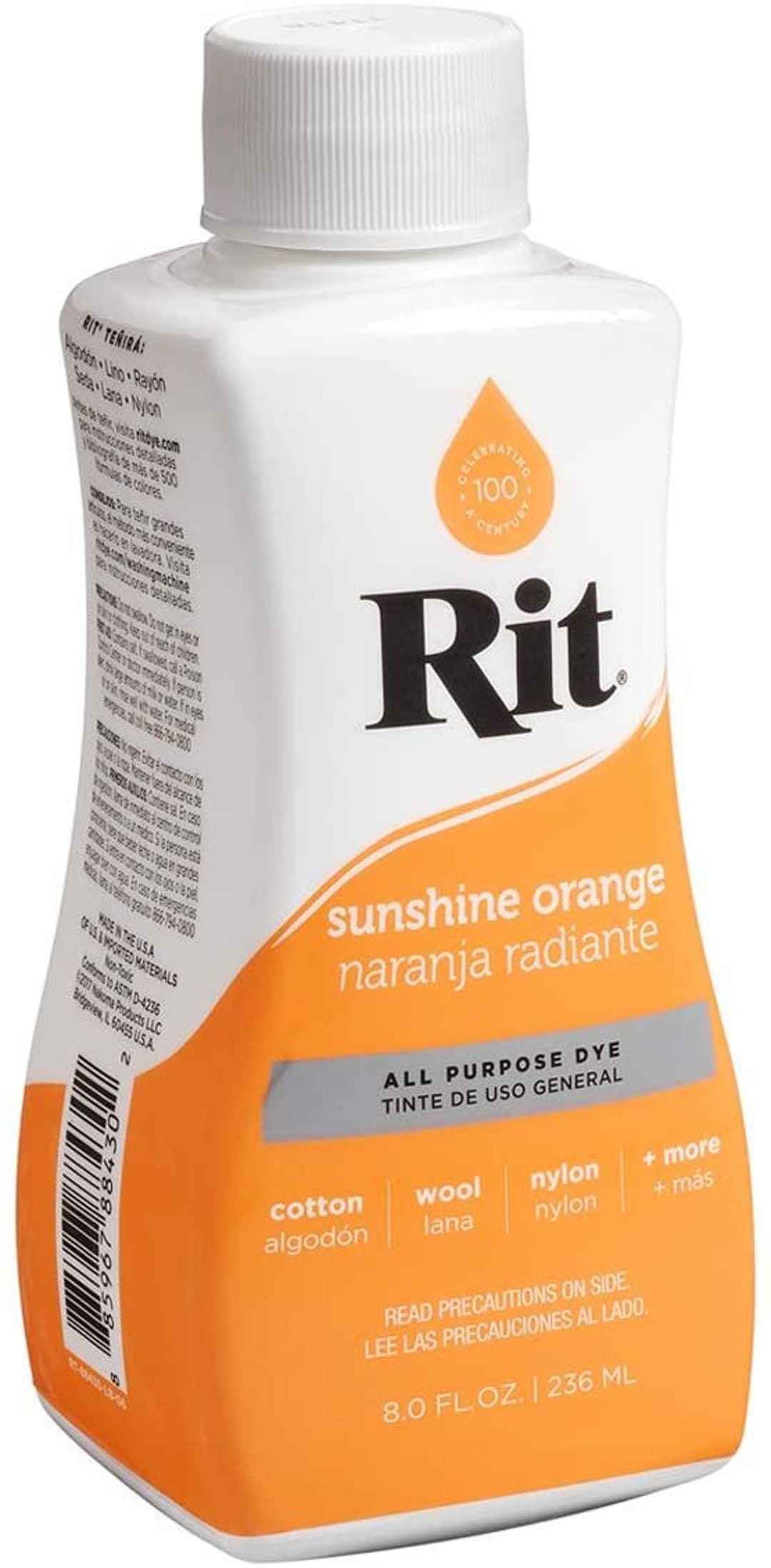 Rit Liquid Dye Sunshine Orange - Etsy