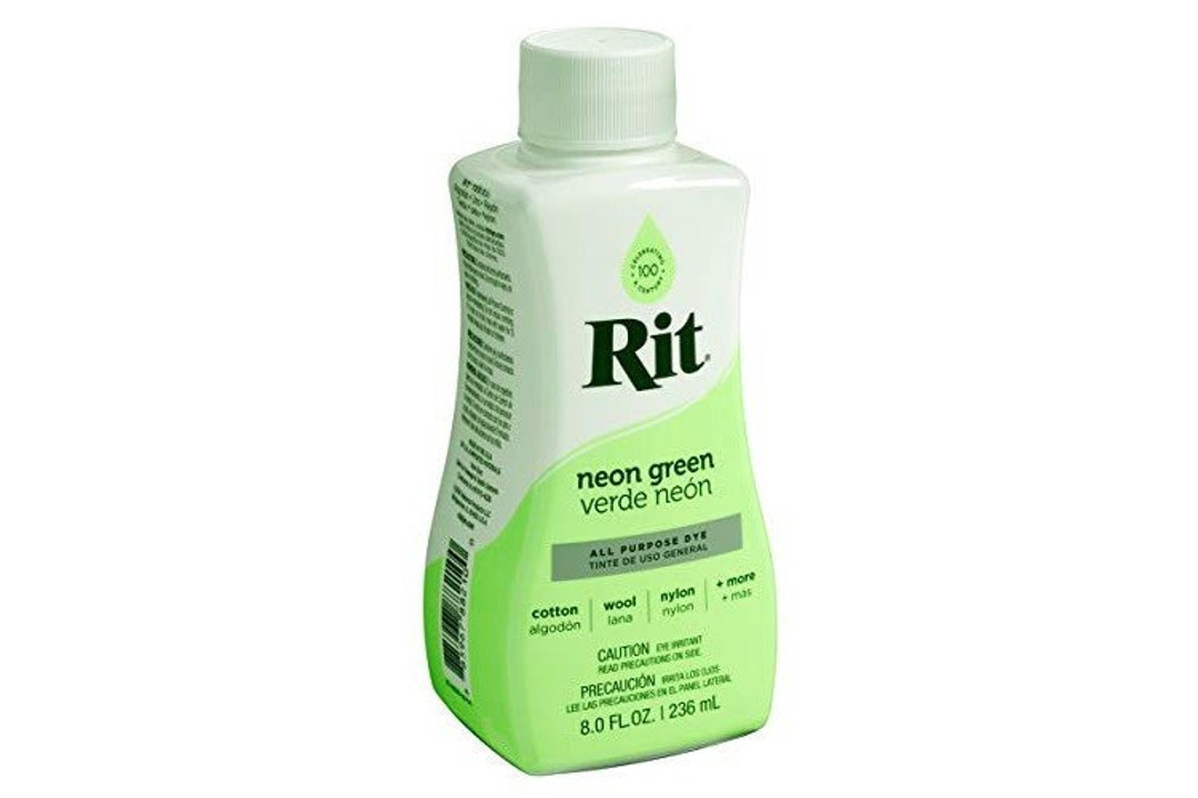 Rit Liquid Dye Neon Green - Etsy