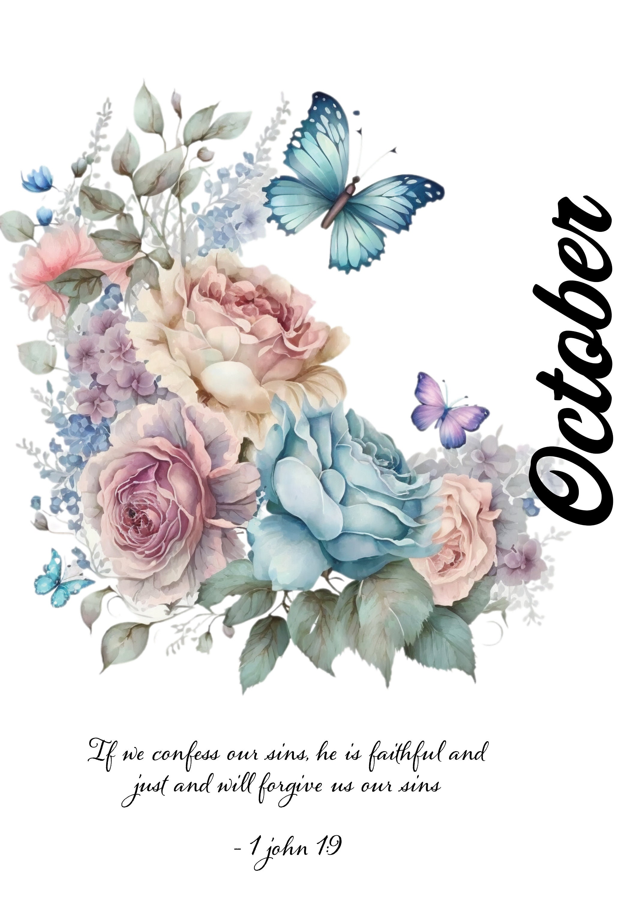 Printable Prayer and Monthly Christian Devotionals - Etsy