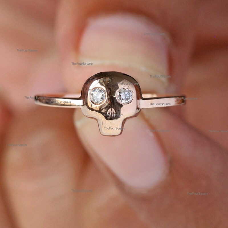 Rose Gold Skull - Etsy UK