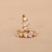 Diamond Multi Shape Hoops, Natural Diamonds Wedding Earrings, 14k Solid ...