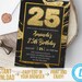 25th Birthday Invitation Editable Mable 25th Birthday - Etsy