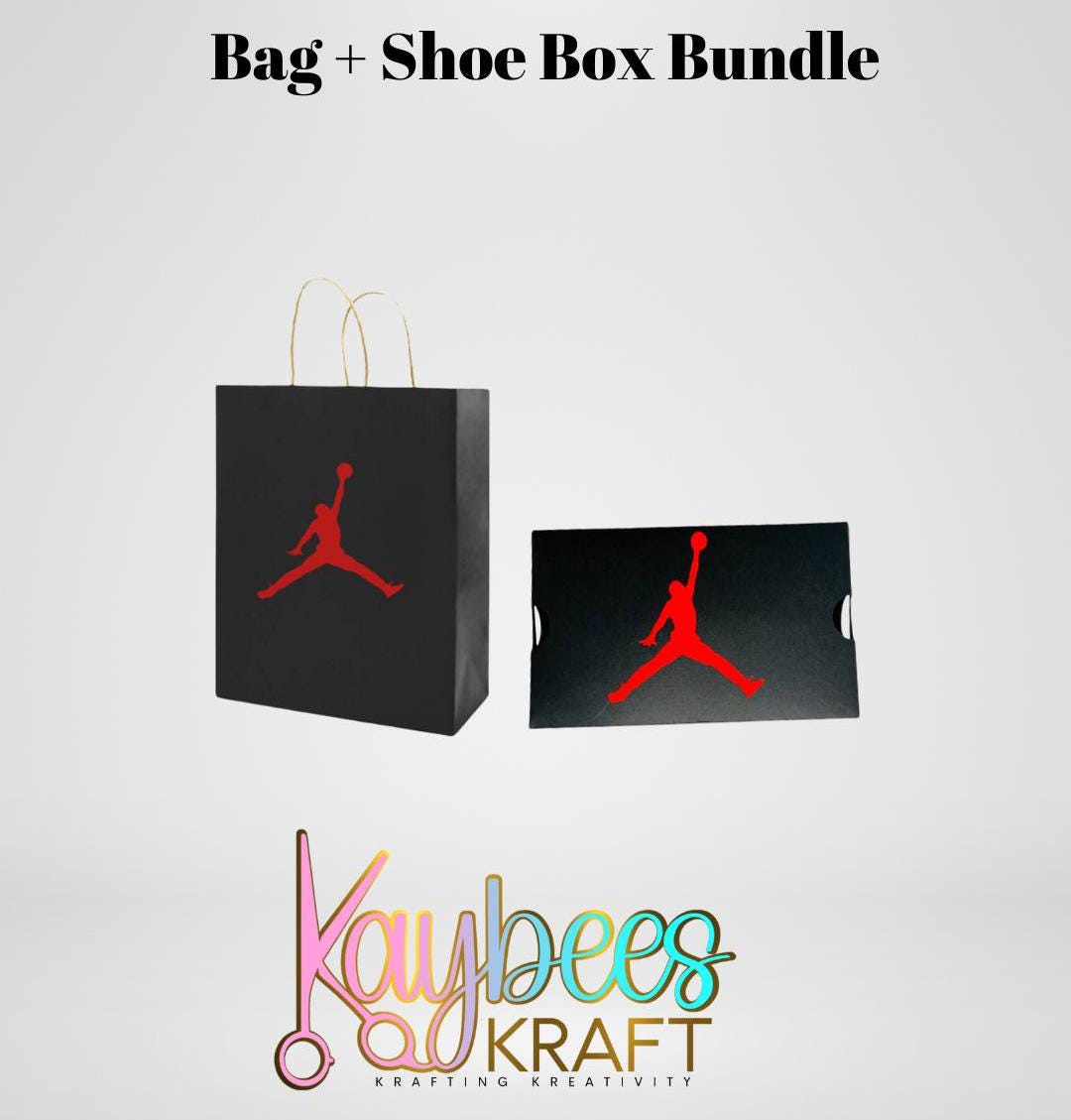 Sneaker Ball Gift Bag and Mini Shoe Box Bundle, Sneaker Ball Party ...