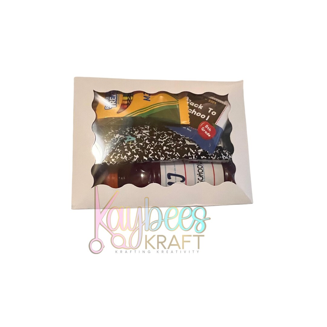 School Themed Gift Box, Back to School Gift Box, School Themed Party ...