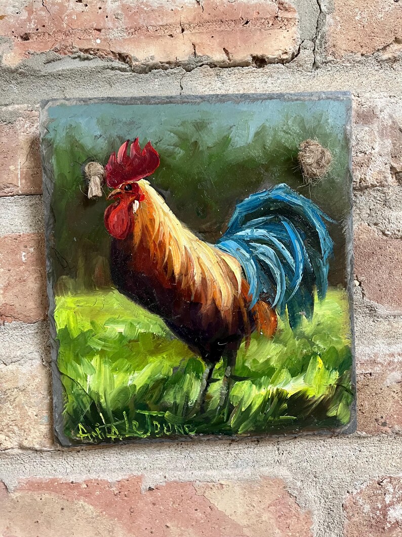 Rooster on the Lookout - Etsy