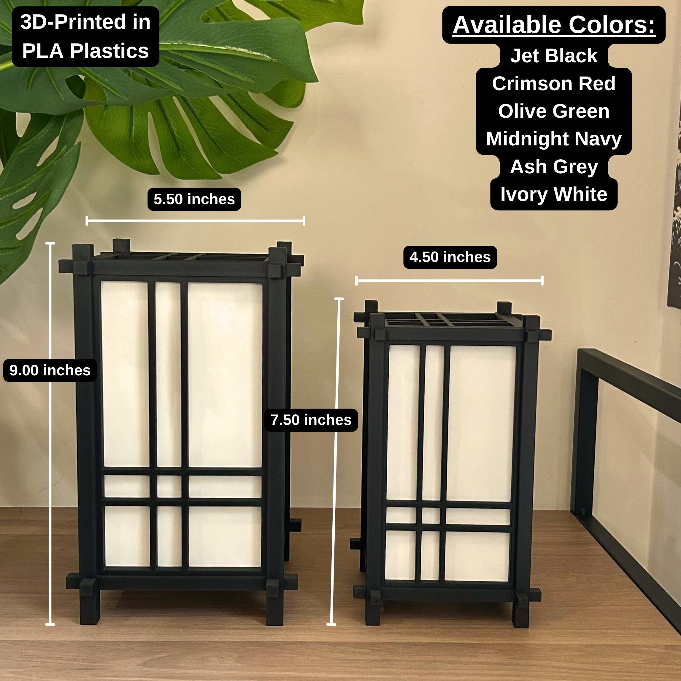 Japanese Shoji Lantern: Japanese Decor, Japanese Home Decor, Japanese ...
