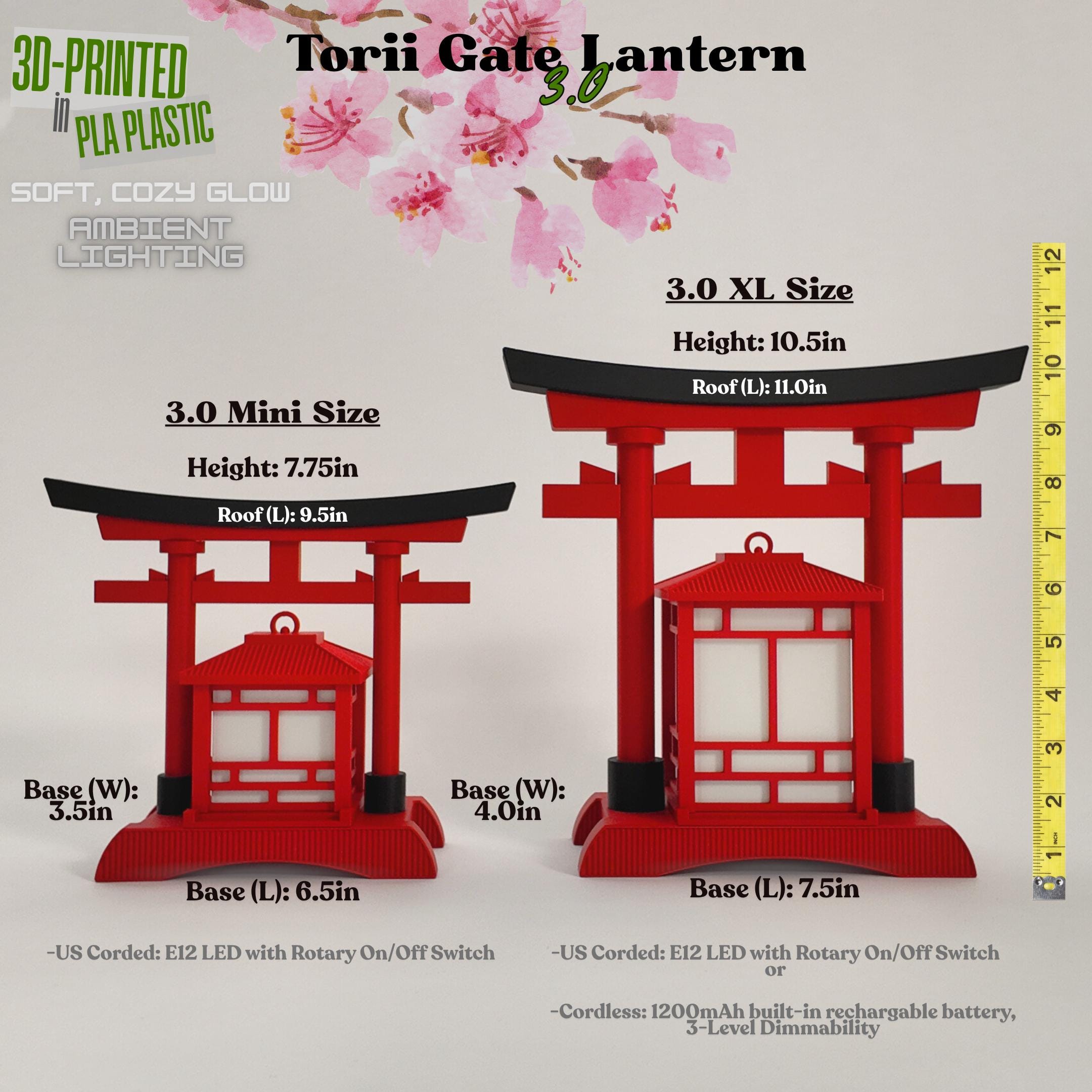 Japanese Torii Gate Lantern: Japanese Decor, Japanese Home Decor ...