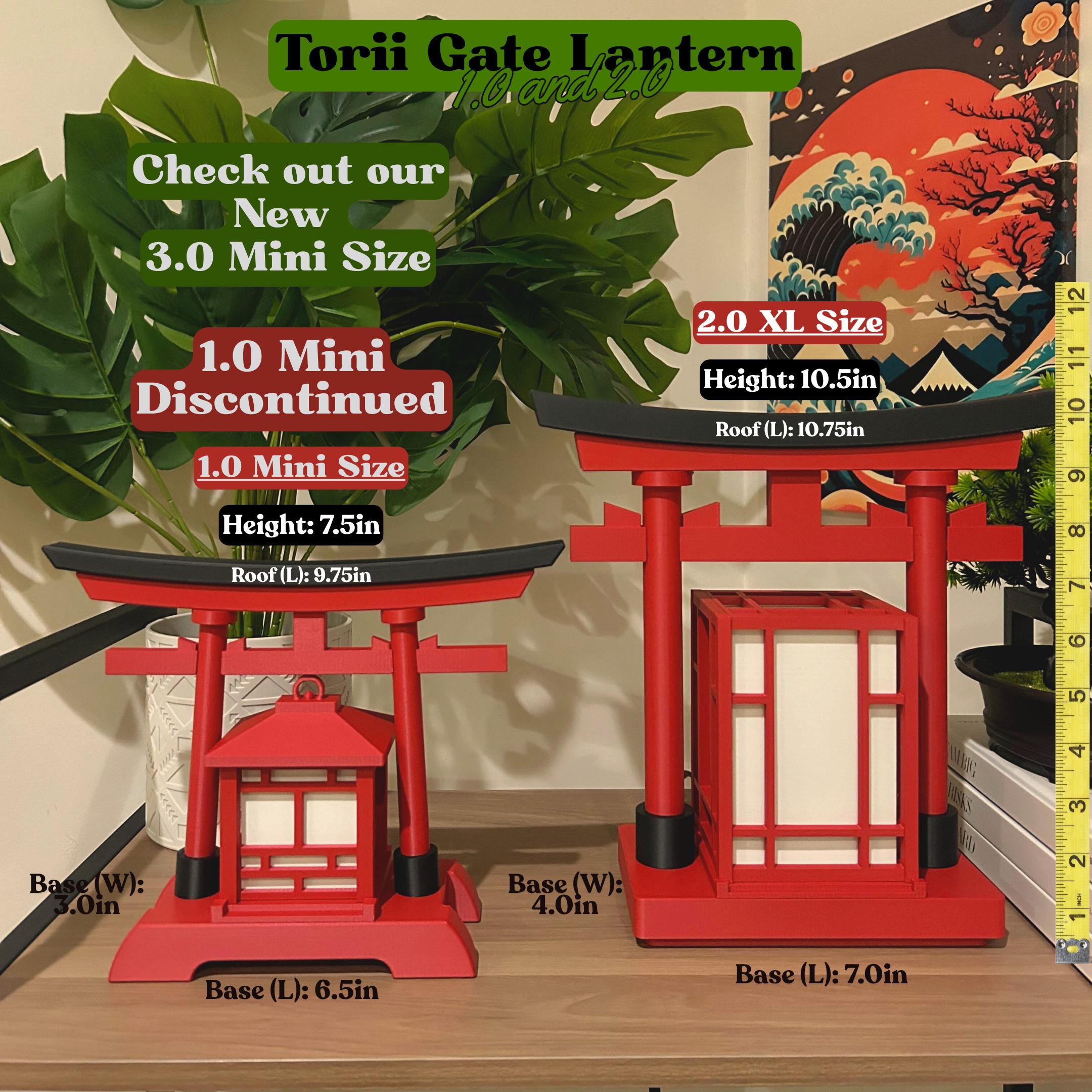 Japanese Torii Gate Lantern: Japanese Decor, Japanese Home Decor ...