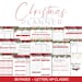 Printable Ultimate Christmas Planner - Instant Digital Download to ...