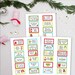Printable Advent Calendar Christmas Activity Cards, Instant Download ...