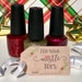 For Your Mistletoes Gift Tag, Instant Download, Nail Polish Christmas ...