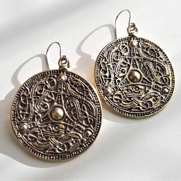 Shield Earrings - Etsy