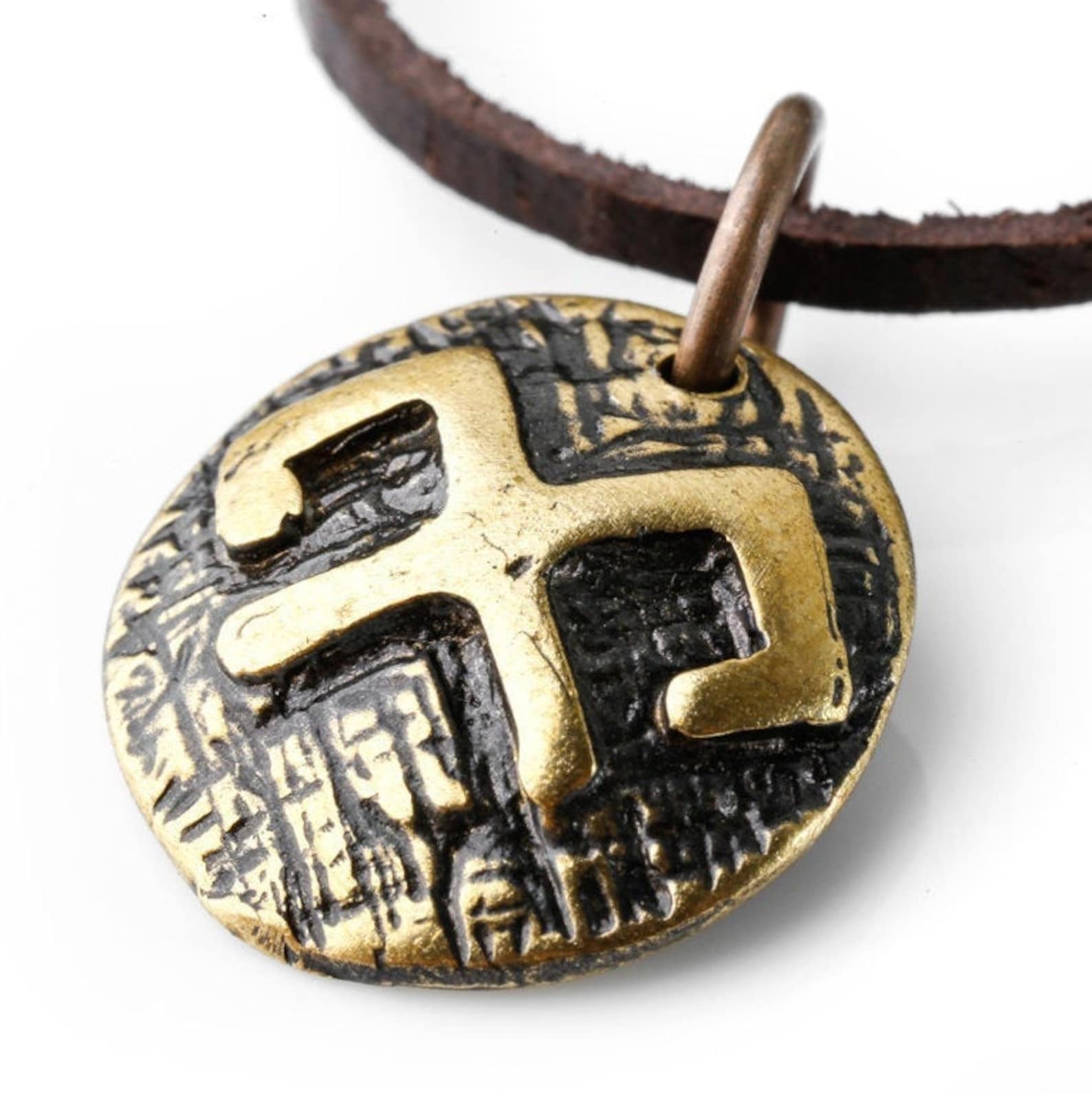 Bronze Silver Latvian Jumis Pendant Blessing for Home and - Etsy UK