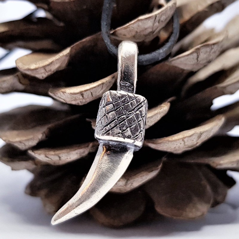 Wolf Tooth Necklace Men - Etsy