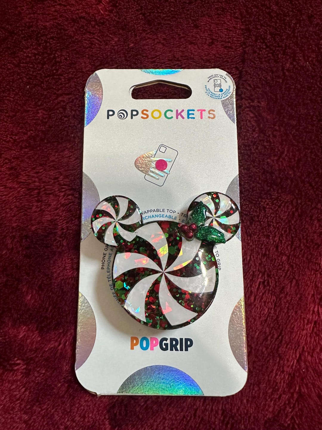 Holiday Mickey Popsocket - Etsy