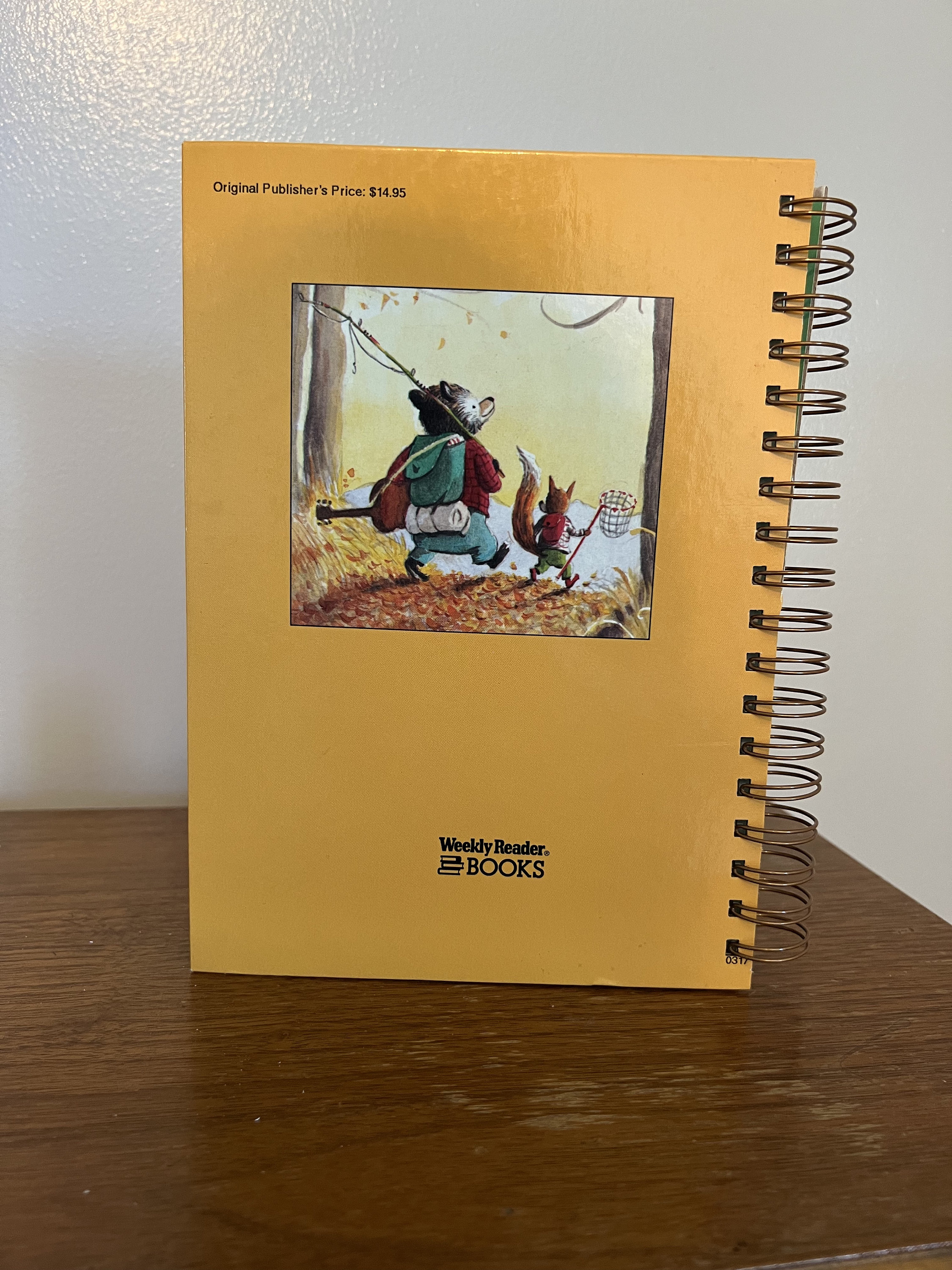 A Bear for All Seasons Repurposed Wire Bound Journal - Etsy