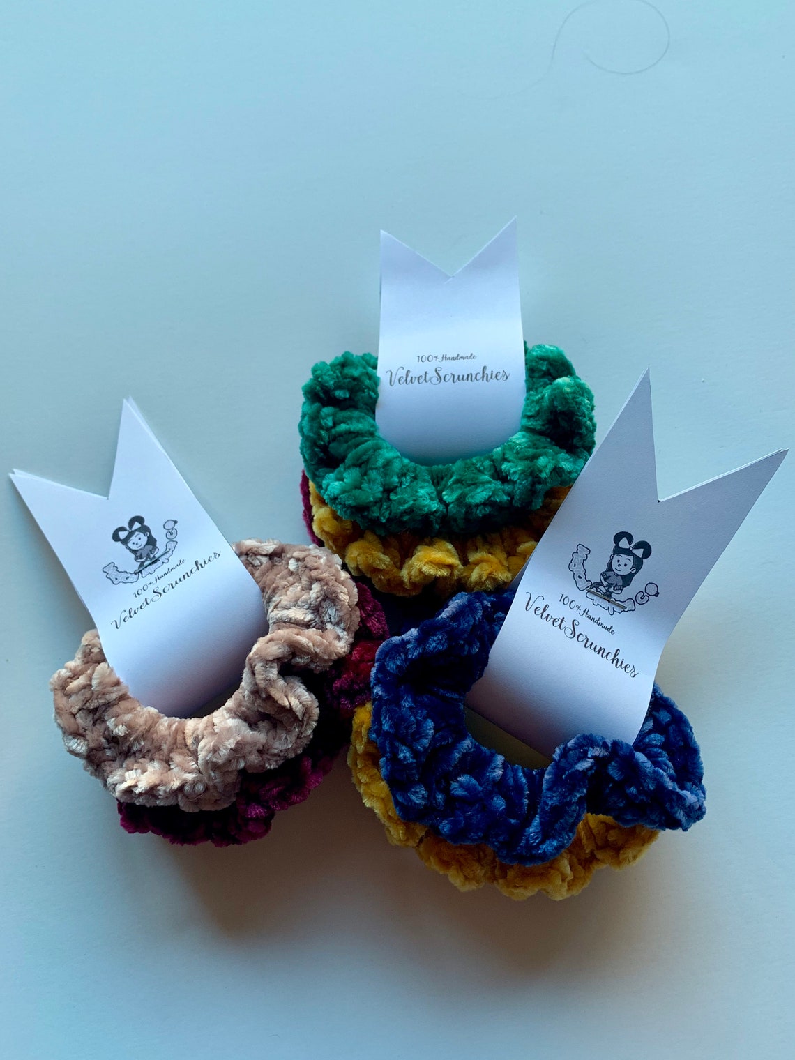 PRINTABLE Scrunchie Tag Template Downloadable PDF | Etsy