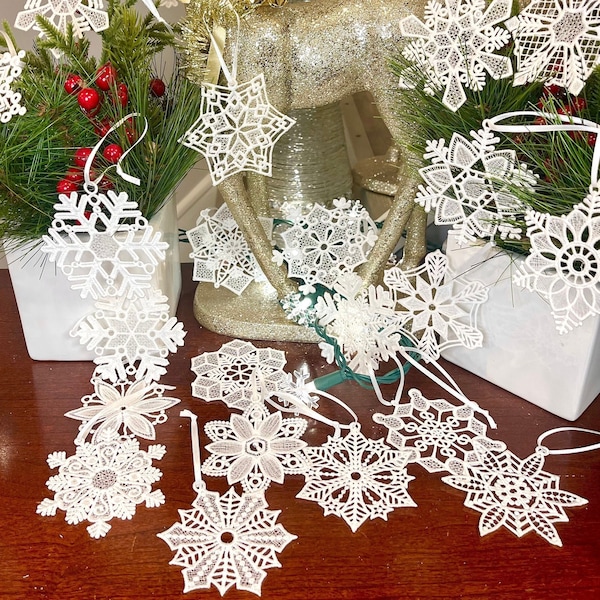 Snowflake Lace - Etsy