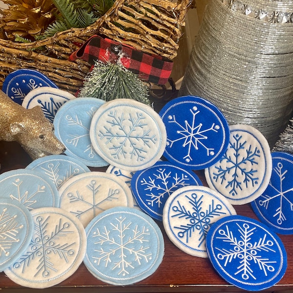 Embroidered Felt - Etsy