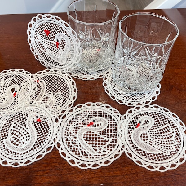 Lace Coasters - Etsy