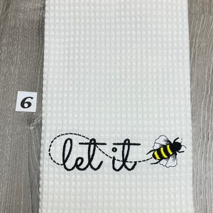 Bee , Honey Kitchen Towels - Etsy