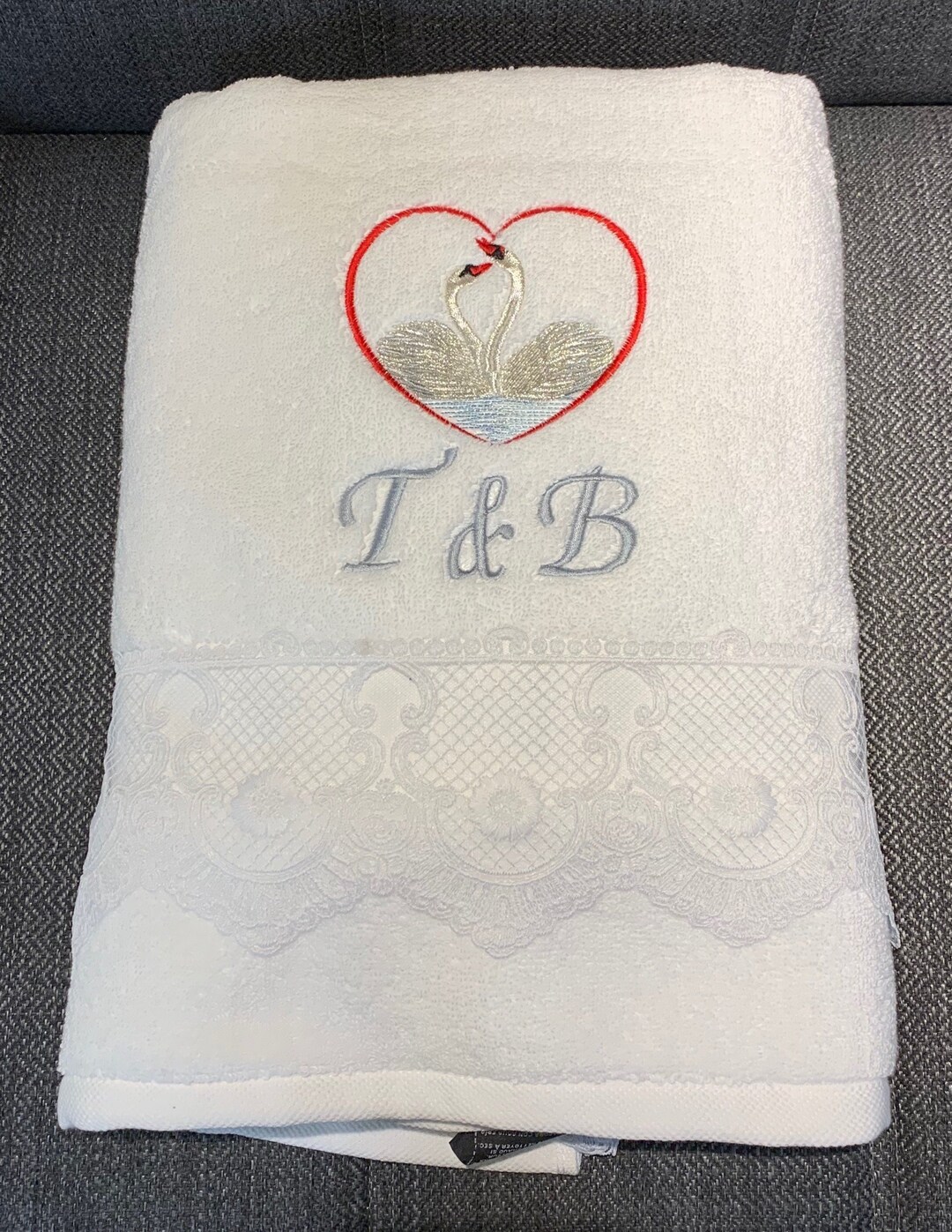 Swan Bath Towel - Etsy