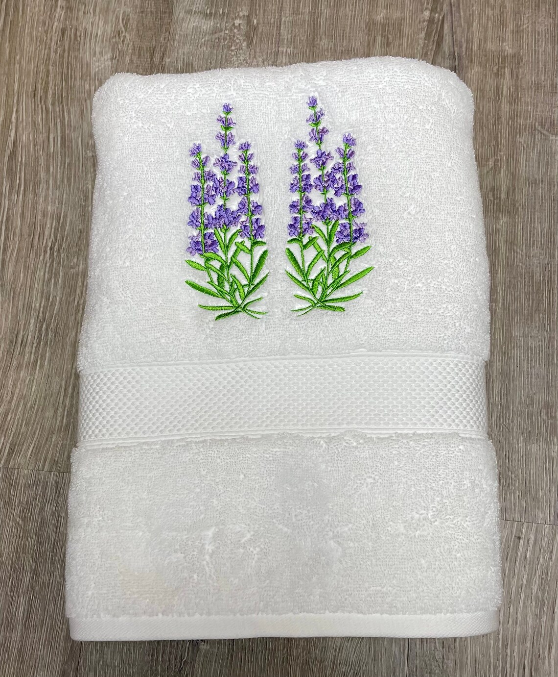 Lavender Bath Towels Lavender Hand Towels - Etsy