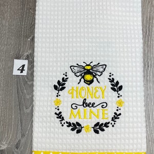 Bee Kitchen Towels - Etsy